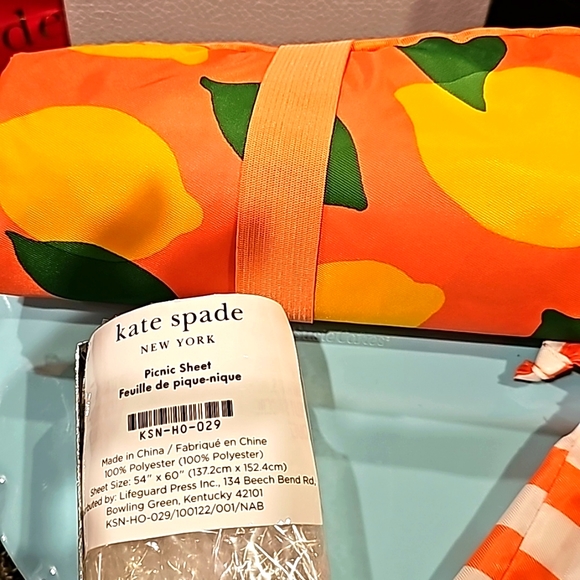 kate spade | Bedding | Nwt Kate Spade New York Picnic Blanketsheet ...